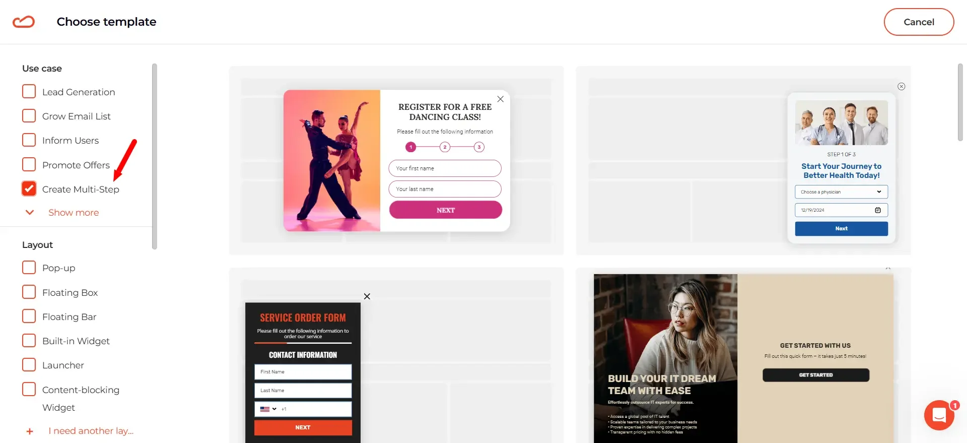 Multi-step form: How to Create, Definition, Benefits [Tutorial] — Claspo.io